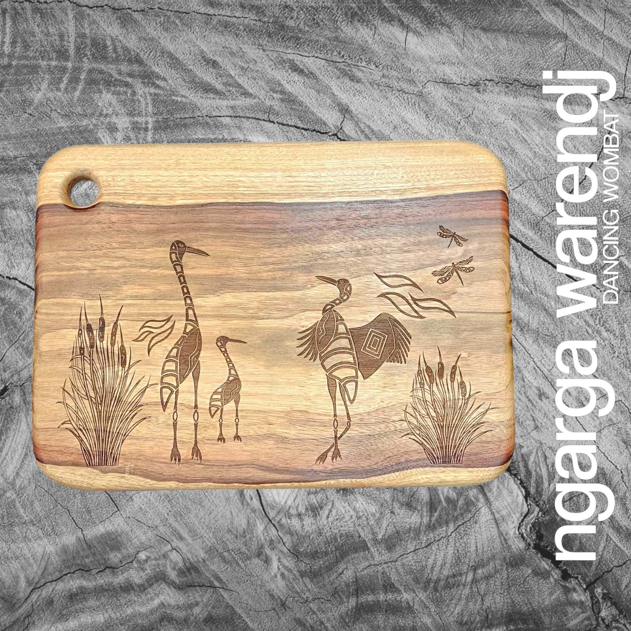 CAMPHOR LAUREL EXTRA LARGE RECTANGLE BOARD WITH HOLE - ASSORTED DESIGN ...