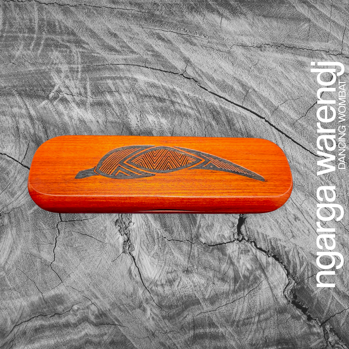 RECTANGLE PEN SET WITH GUM LEAVES