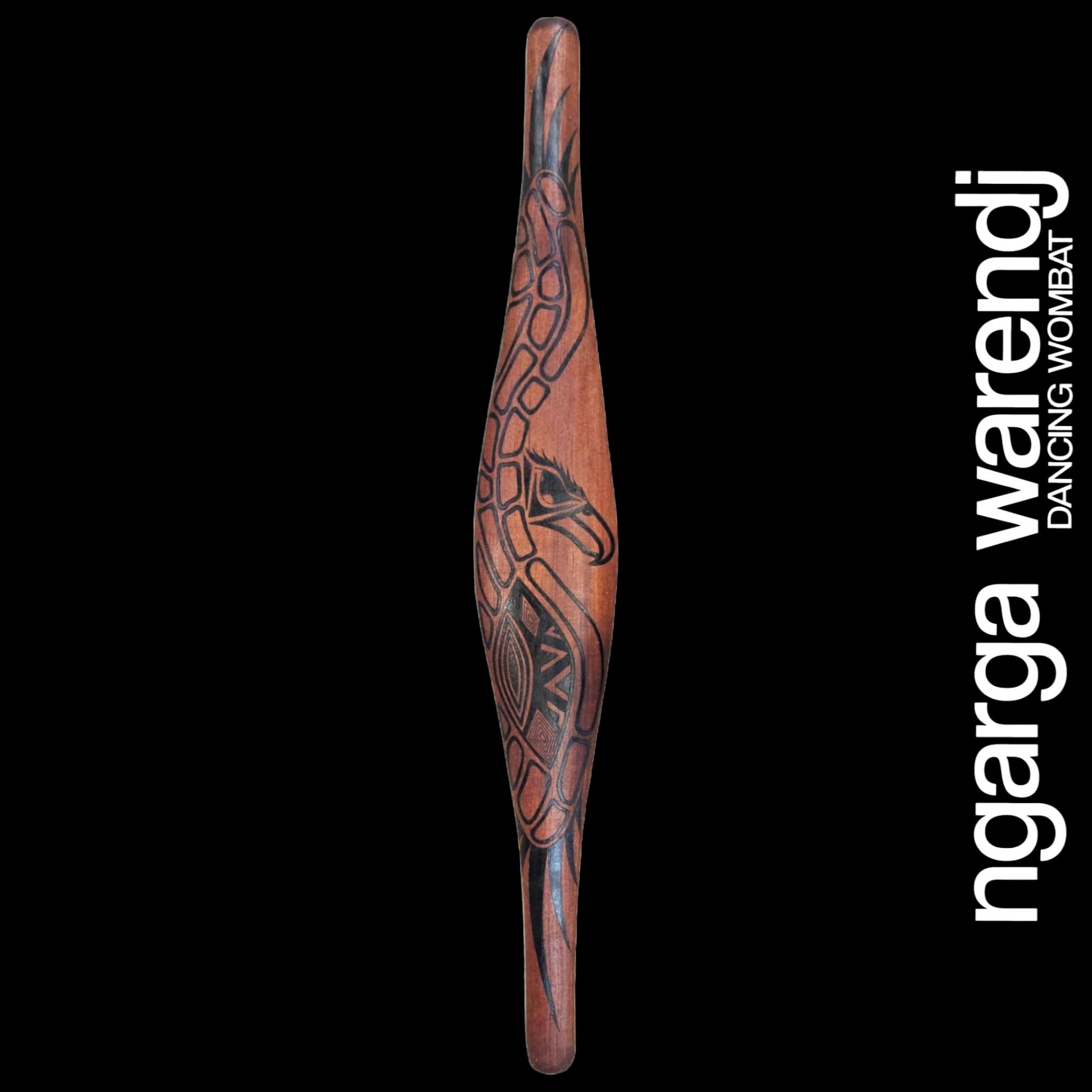 PARRYING SHIELD LARGE WIDE - BUNJIL THE WEDGE TAILED EAGLE DESIGN ...