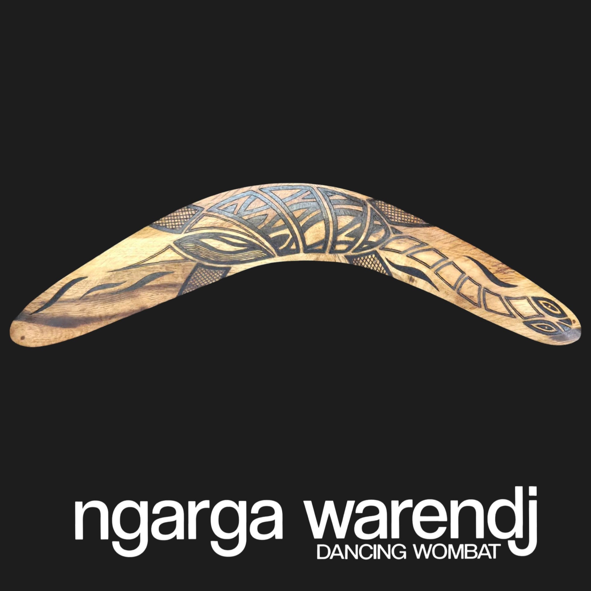 BOOMERANG WANGIM MEDIUM AUSTRALIAN SWAMP OAK BAREBIN BUK THE LONG NECK ...